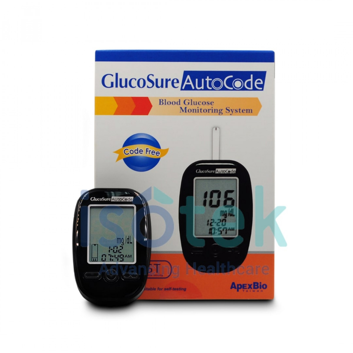 GlucoSure AutoCode Blood Glucose Meter | Isotekindo