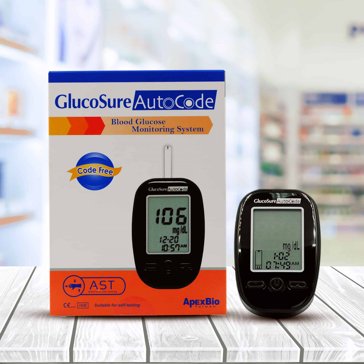 GlucoSure AutoCode Blood Glucose Meter | Isotekindo