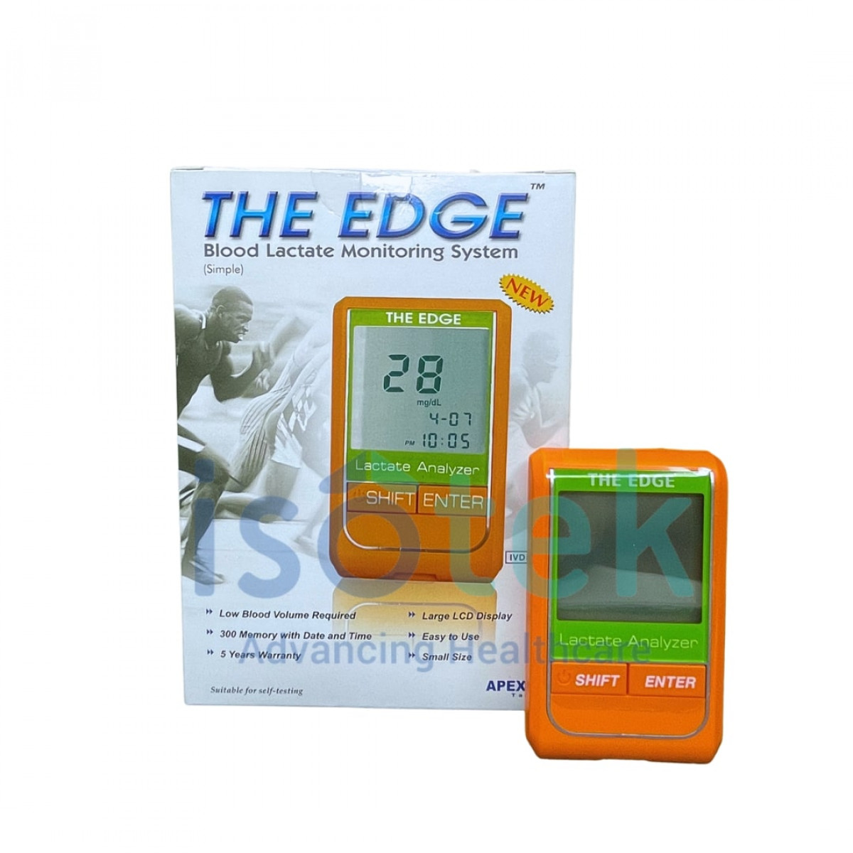 THE EDGE™ Blood Lactate Monitoring System | Isotekindo