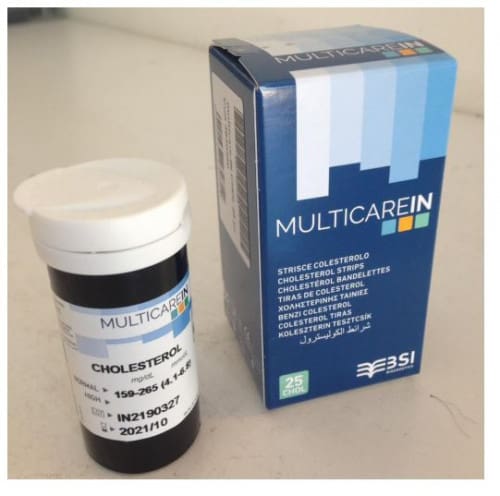 MULTICAREIN Cholesterol Strip | Isotekindo