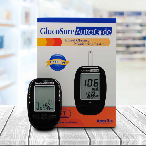 GlucoSure AutoCode Autocoding Blood Glucose Monitoring System | Isotekindo